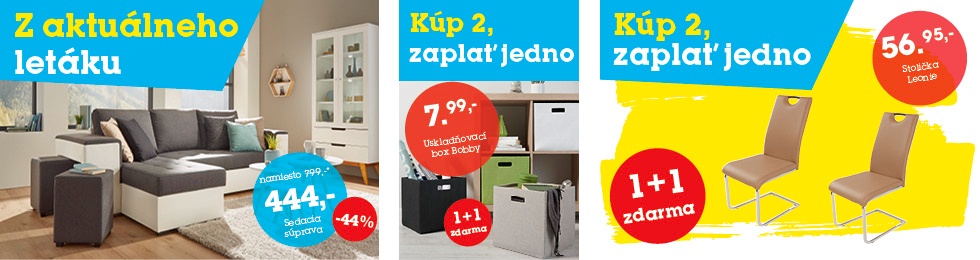 Nakupujte nábytok online - Moebelix.sk‎ möbelix