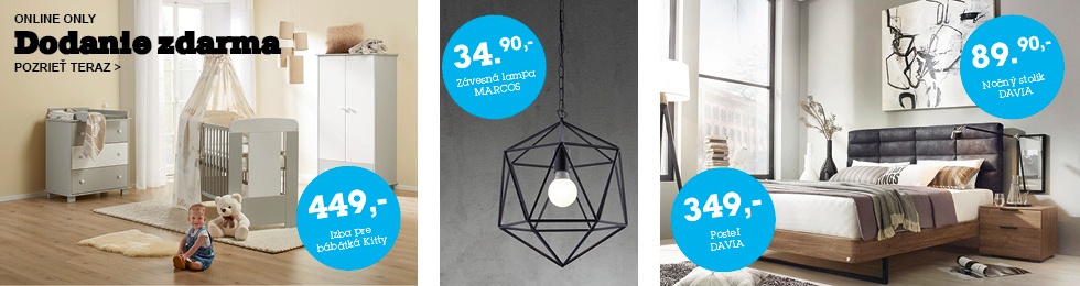 Nakupujte nábytok online - Moebelix.sk‎ möbelix