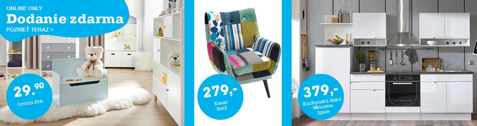 Nakupujte nábytok online - Moebelix.sk‎ möbelix