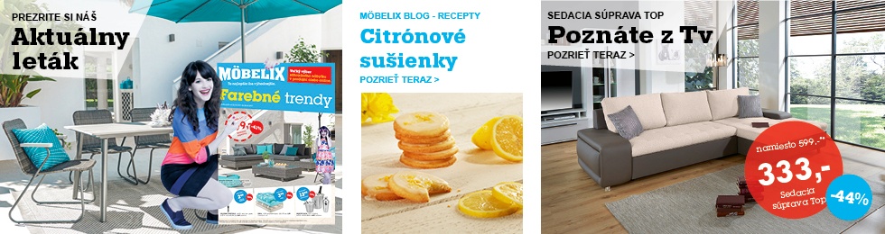 Nakupujte nábytok online - Moebelix.sk‎ möbelix