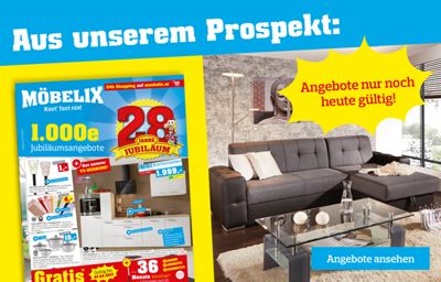 Möbelix, Kost' fast nix Ihr Möbeldiskonter in Österreich