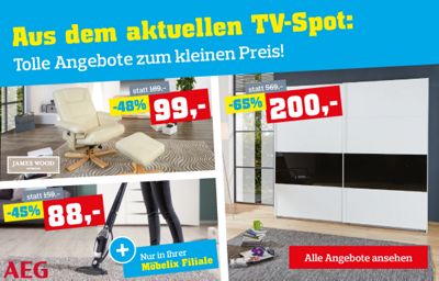 Möbelix, Kost' fast nix Ihr Möbeldiskonter in Österreich möbelix